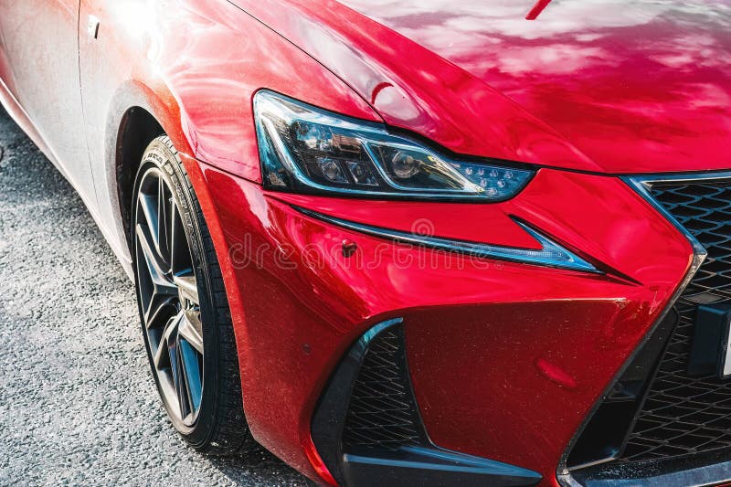 Front Part of Car Lexus is 300 Editorial Image - Image of model ...
