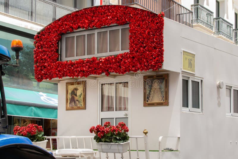 Front Part of a Float Belonging To the Pilgrimage of Huelva Editorial ...