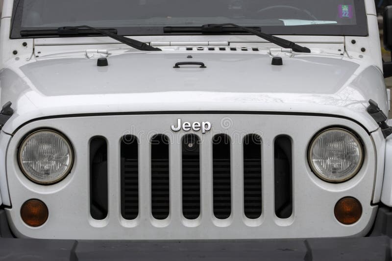 Front Part Jeep Car at Amsterdam the Netherlands 22-2-2023 Editorial ...