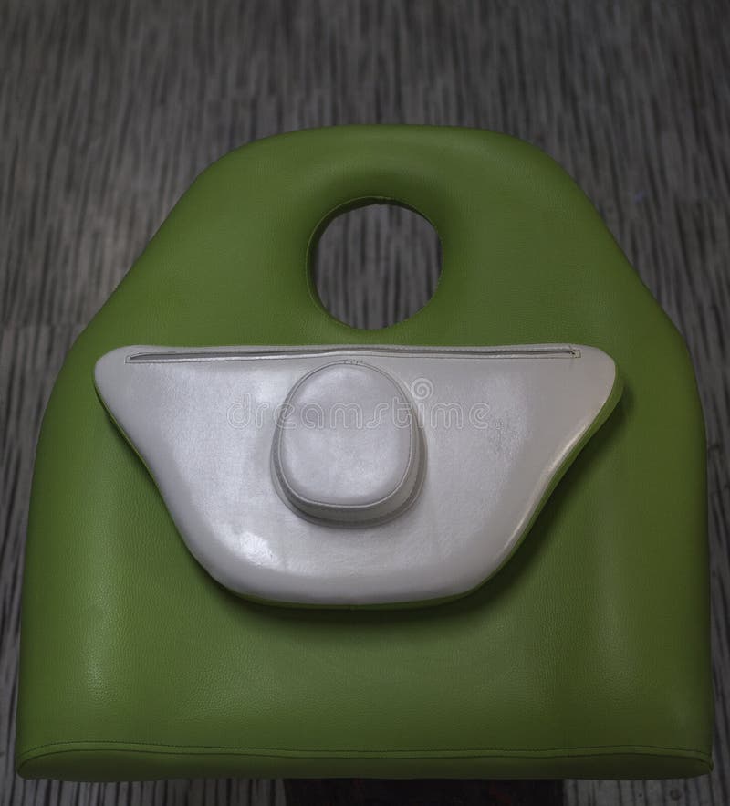 The Front Part of the Massage Table Stock Image - Image of relaxation ...