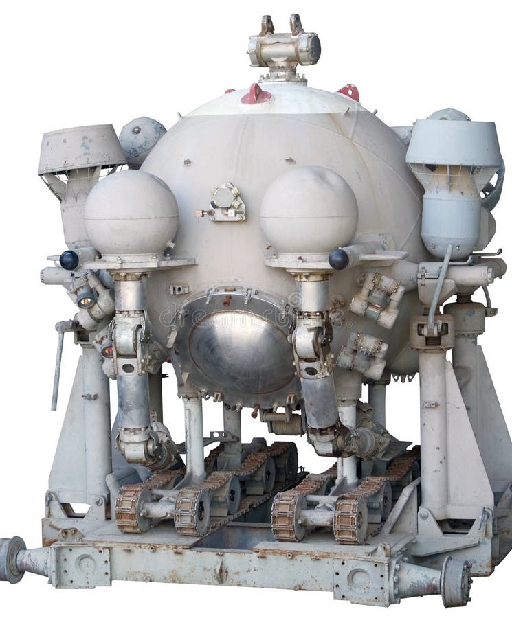 The Front Part of the Underwater Lander Stock Photo - Image of ...