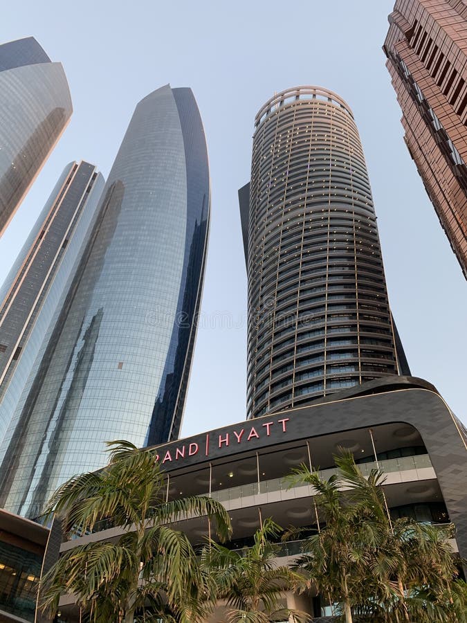 Grand Hyatt Hotel Abu Dhabi Editorial Photo - Image of building ...