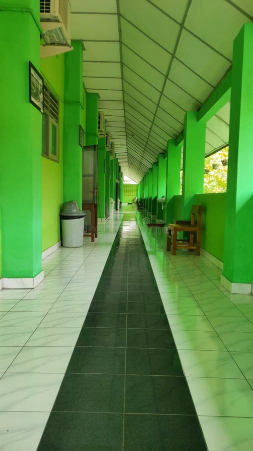 The Front Porch of the Classroom at School Stock Photo - Image of ...