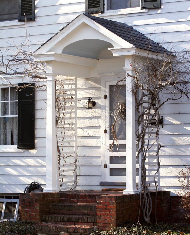 Front Porch - Older Home stock photo. Image of pealing - 2037638