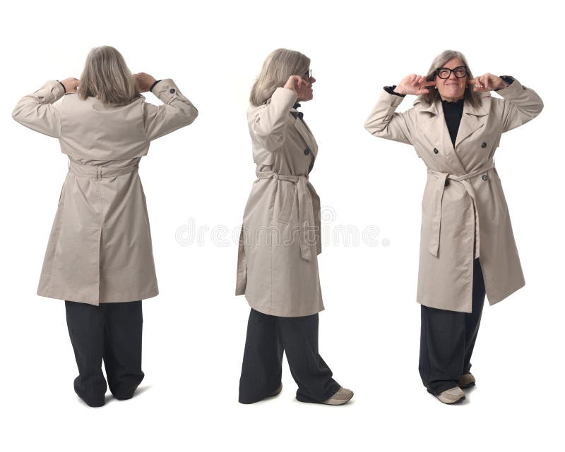 View of a Woman Covering Her Ears Stock Image - Image of ears, headache ...