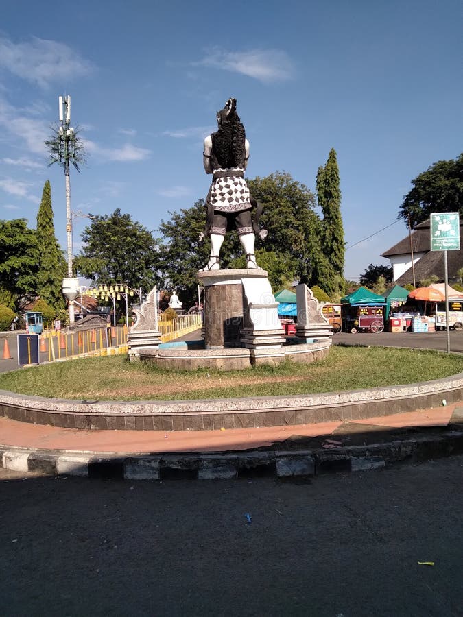 In Front of Purwakarta City Station Editorial Image - Image of station ...