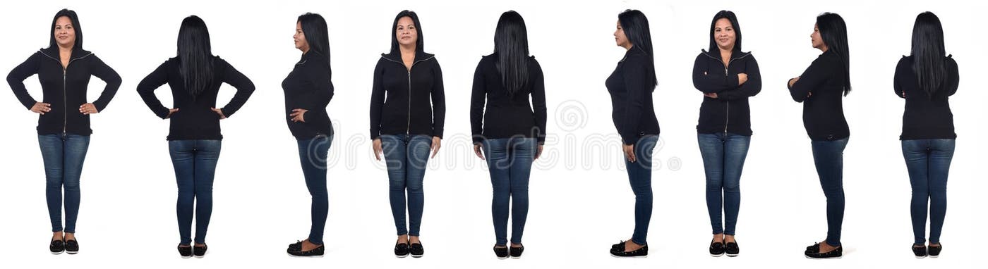 534 Woman Body Front Back Side View Stock Photos - Free & Royalty-Free ...