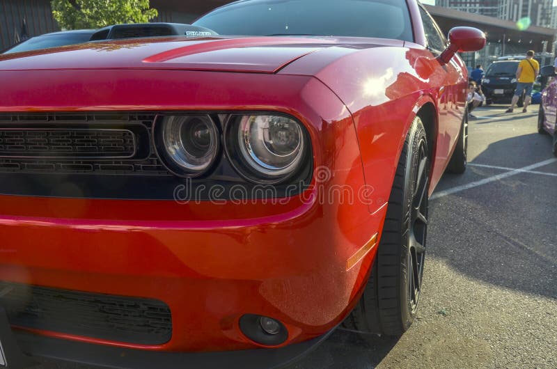 Dodge challenger editorial stock photo. Image of performance - 64551683