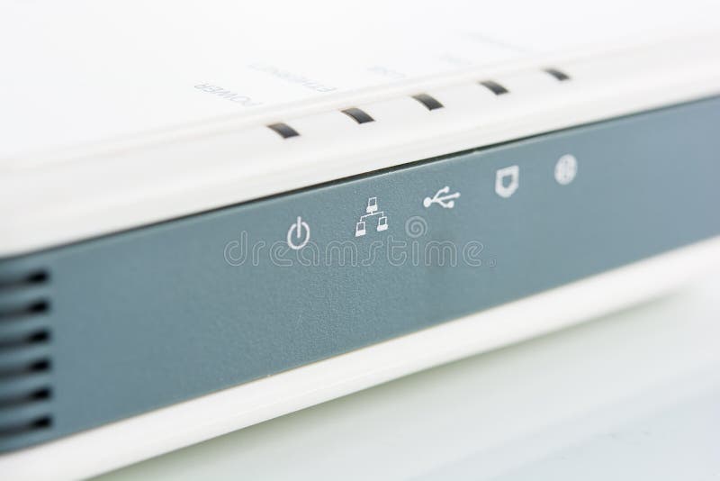 Front router network hub stock photo. Image of emblem - 37491222