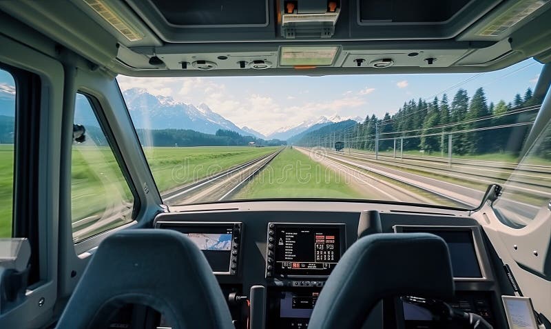 A Front-row Seat To the Ever-changing Landscape from the Express Train ...