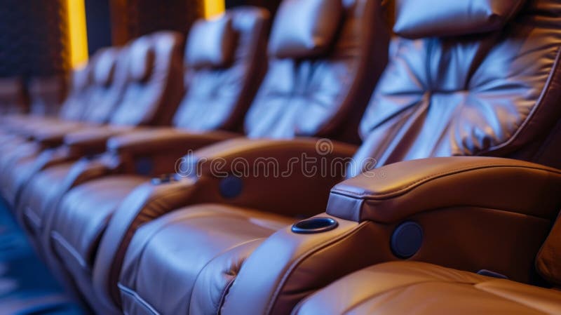 The Front Rows of Seats are Equipped with Comfortable Armchairs Giving ...