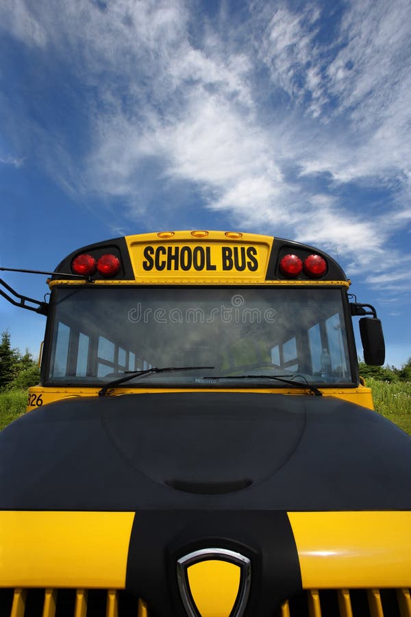 629 Front View School Bus Stock Photos - Free & Royalty-Free Stock ...