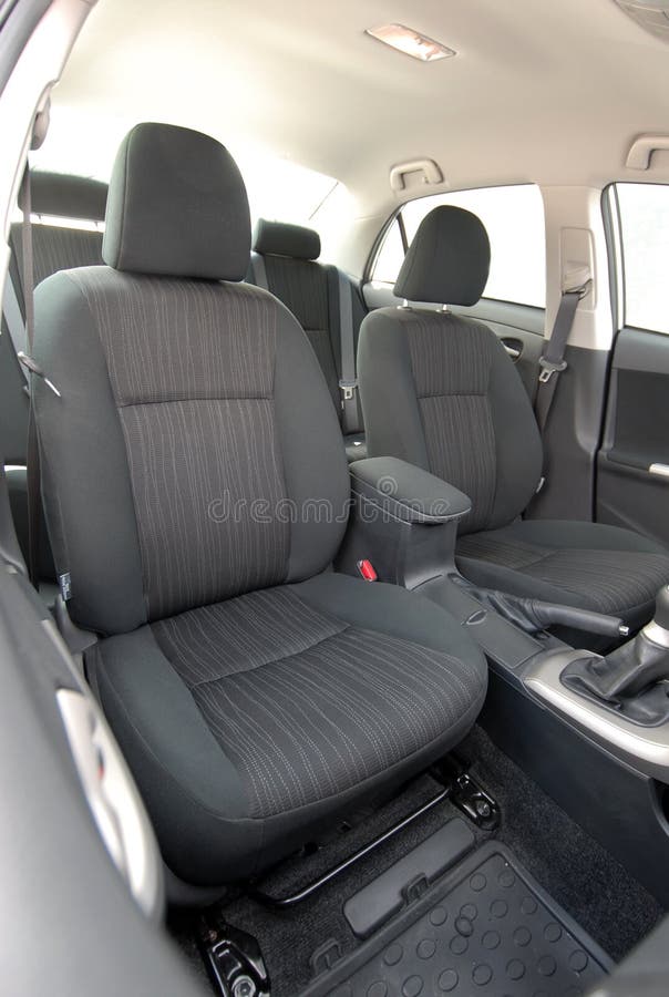 Front Seats of a Modern Car Stock Image - Image of driving, frontseat ...