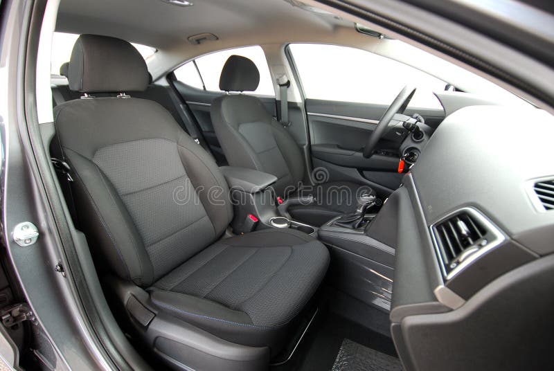 Front car seats stock image. Image of leather, dashboard - 108730873