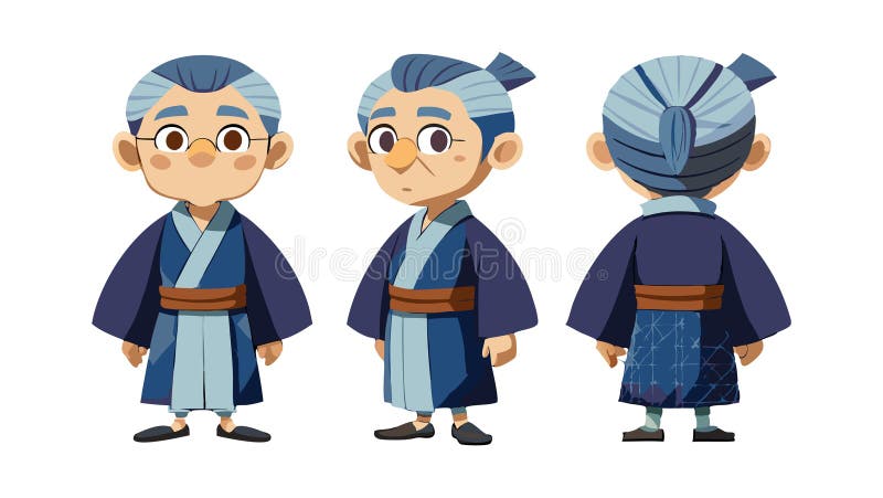 Character Front Back Side View Stock Illustrations – 2,097 Character ...