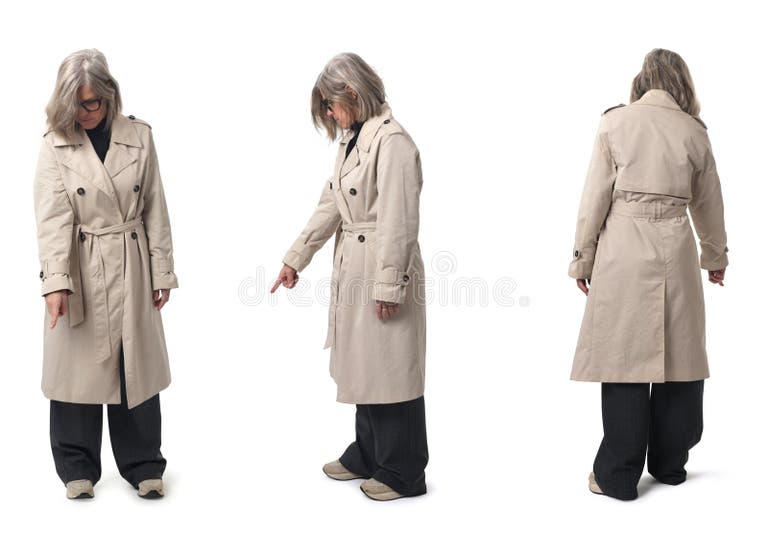 33,134 Woman Side Standing White Background Stock Photos - Free ...