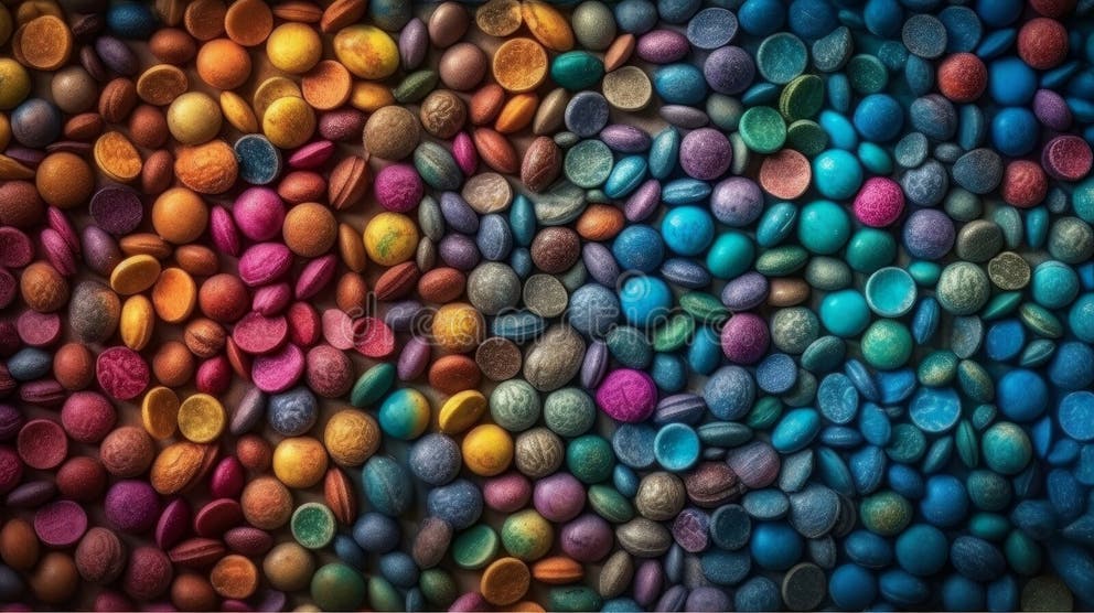 Front Side of Colored Crayon. Generative Ai Stock Image - Image of ...