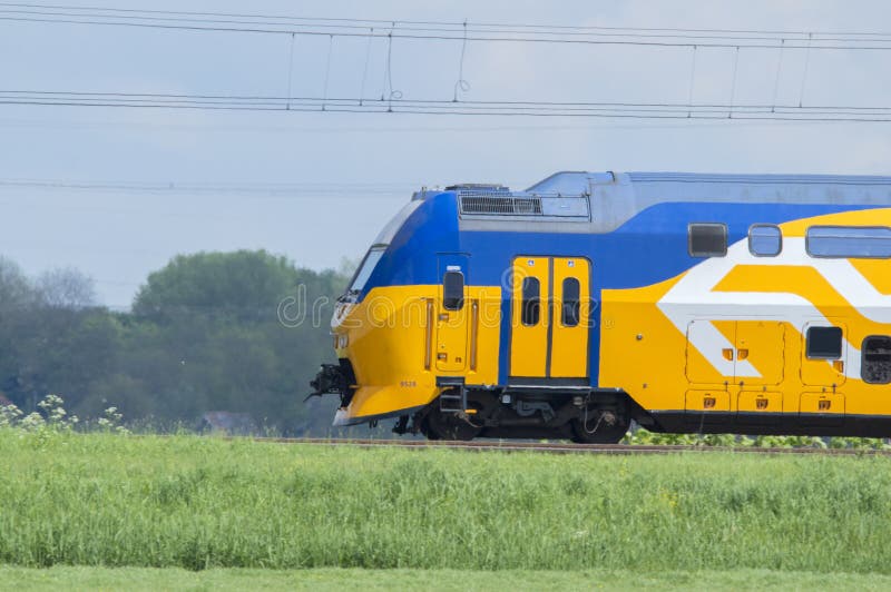 Front Side NS Train at Abcoude the Netherlands 5-5-2024 Editorial Stock ...