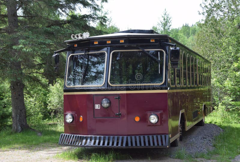 Vintage Bus in a Rural Setting Editorial Image - Image of transport ...