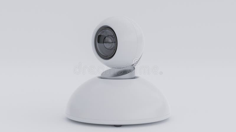 Front Side View Mini Web Camera Product Design Concept Stock ...