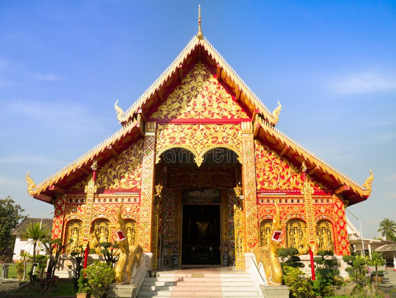 Front of temple stock image. Image of buddhist, traditional - 50202089