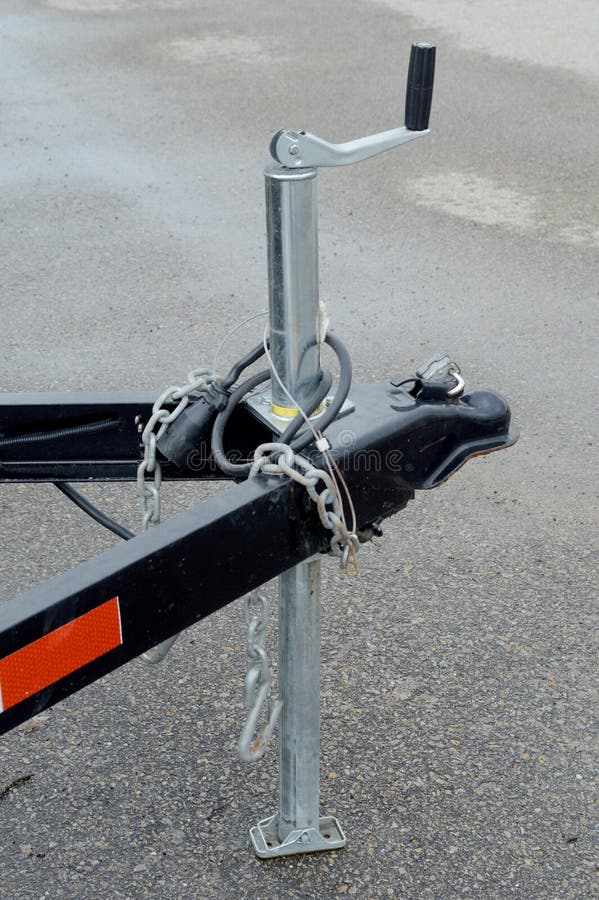 Front of a Trailer Hitch stock image. Image of transportation - 115409229