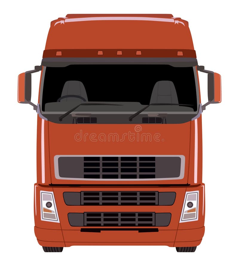 Front truck stock vector. Illustration of track, illustrations - 59447921