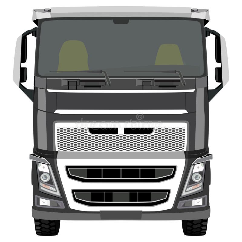 Front truck stock vector. Illustration of track, illustrations - 59447921