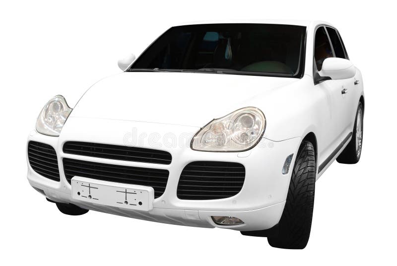 Front view of 4x4 suv stock image. Image of drive, road - 15875377