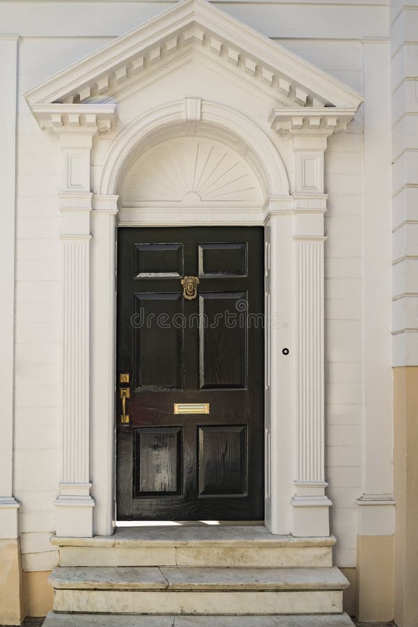 Front View of Ancient House in Charleston City Stock Image - Image of ...