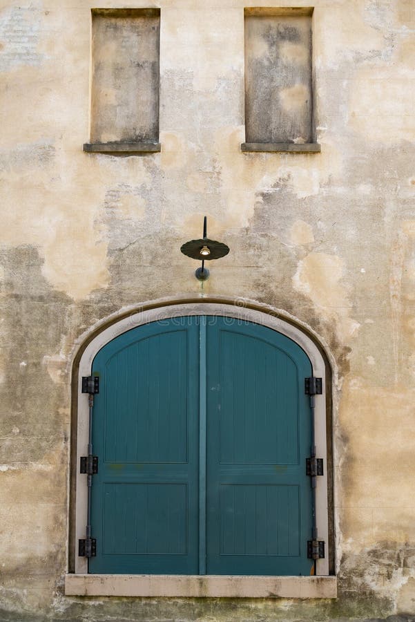 Front View of Ancient House in Charleston City Stock Photo - Image of ...
