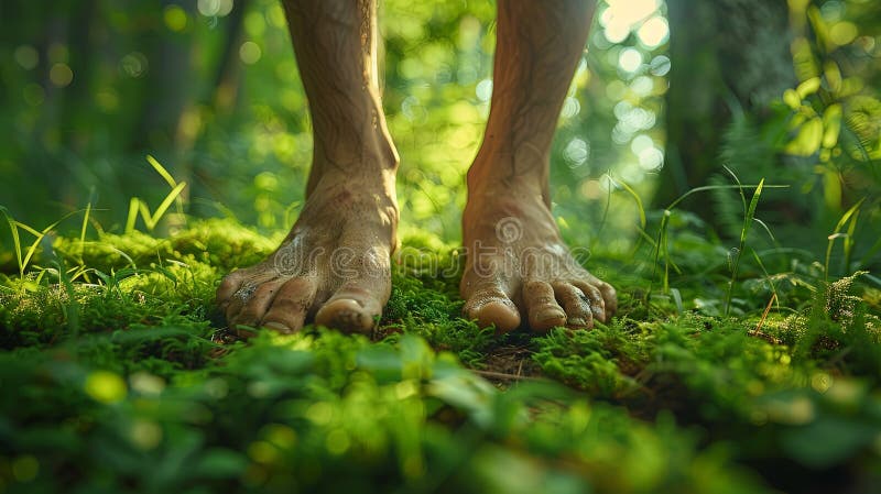 Barefoot Forest Stock Illustrations 215 Barefoot Forest Stock