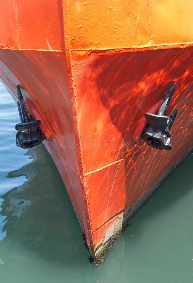 Front view of a big ship stock photo. Image of passenger - 58815332