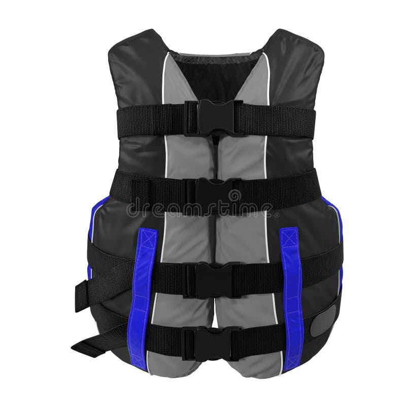 Blue Life Jacket Icon Isolated on White Background. Life Vest Icon ...