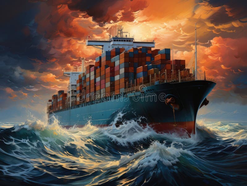 Front View Office Desk with Office Tools, Computer Laptop on Wood Table ...