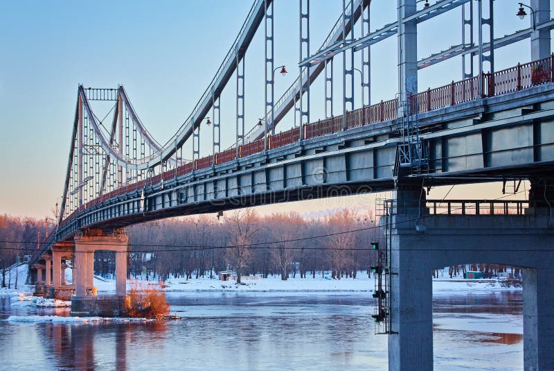 Front view of a bridge stock photo. Image of gray, abandoned - 105422580