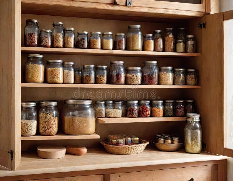 Front View on Bright Living Room Interior with Empty Wall Stock Photo ...