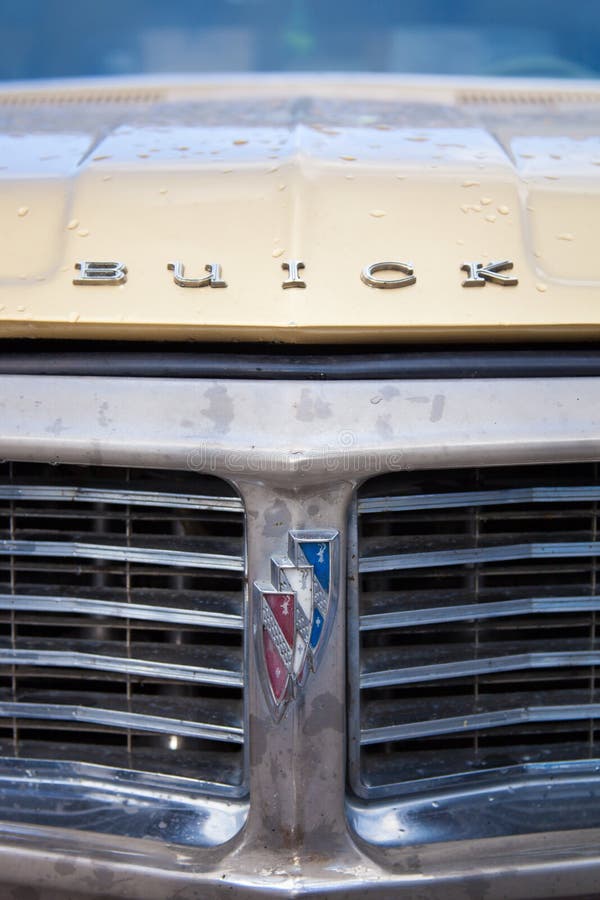 A front view of buick editorial stock photo. Image of lattice - 80757028