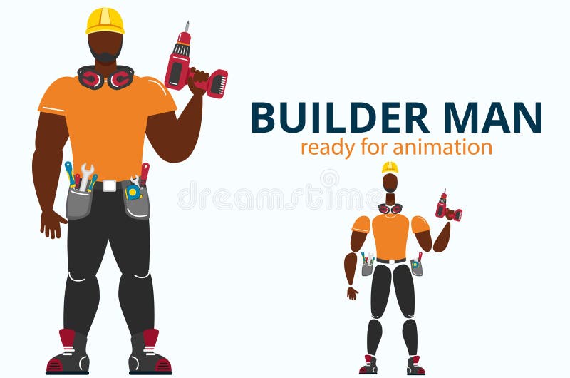 Builder Animation Stock Illustrations – 339 Builder Animation Stock ...