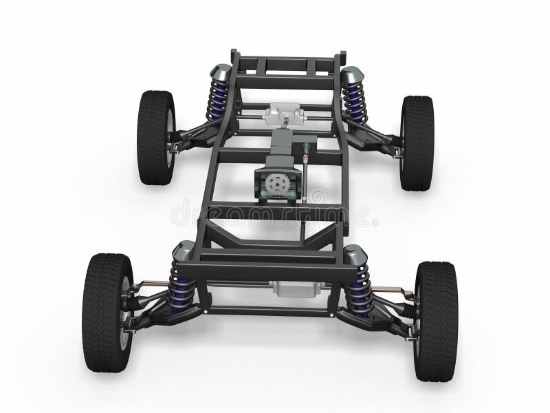 Front view car chassis stock photo. Image of automotive - 73179966