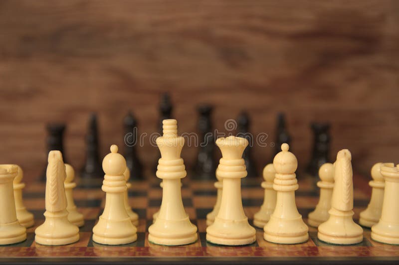 Chess Set One Chess Pawn Front Stock Photos - Free & Royalty-Free Stock ...