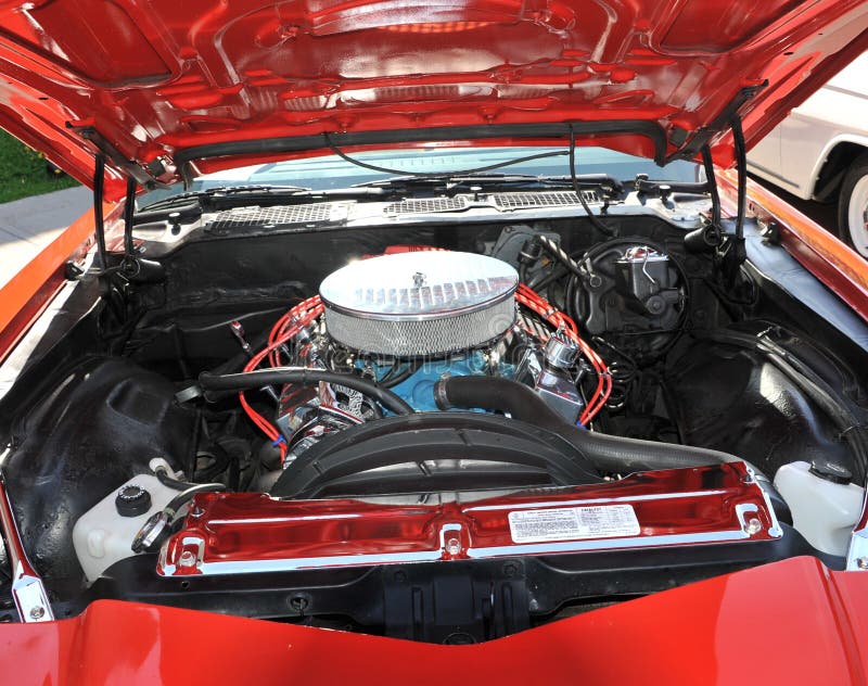 Front view Chevrolet motor editorial stock image. Image of chervrolet ...