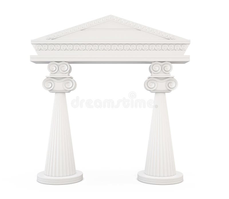 Classic Ancient Columns Concept Interior Stock Illustrations – 133 ...