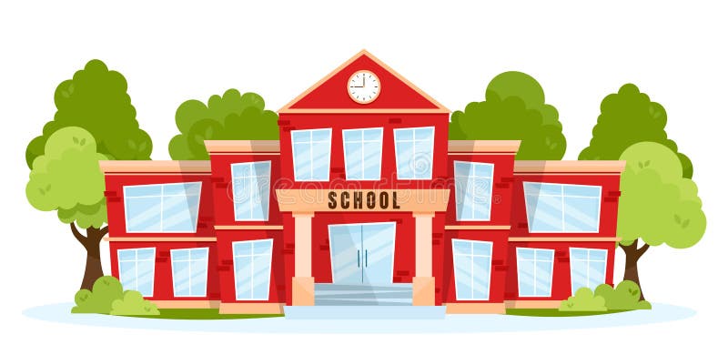 Big School Building Stock Illustrations – 868 Big School Building Stock ...