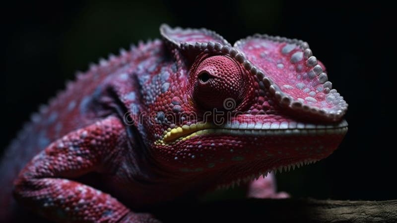 Portrait Purple Chameleon Stock Illustrations – 38 Portrait Purple ...