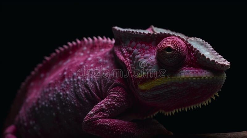Portrait Purple Chameleon Stock Illustrations – 38 Portrait Purple ...