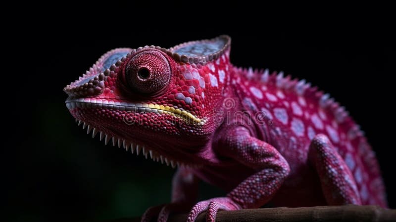 Portrait Purple Chameleon Stock Illustrations – 38 Portrait Purple ...