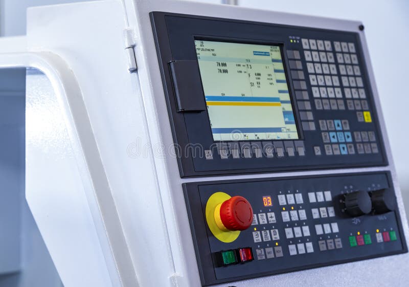 Front View Cnc Milling Machine Control Panel Stock Photos - Free & Royalty-Free Stock Photos ...