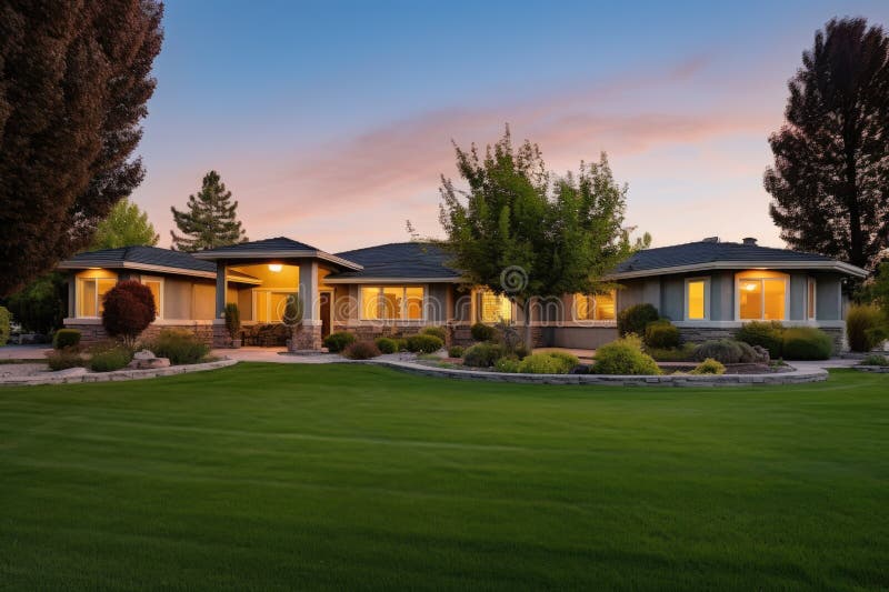 Sprawling Ranch-style Home is Nestled in a Spacious, Tree-lined Yard ...