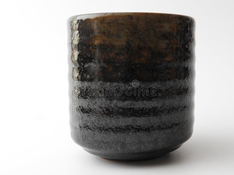 Old Pottery Jug Front View stock image. Image of front - 26789669